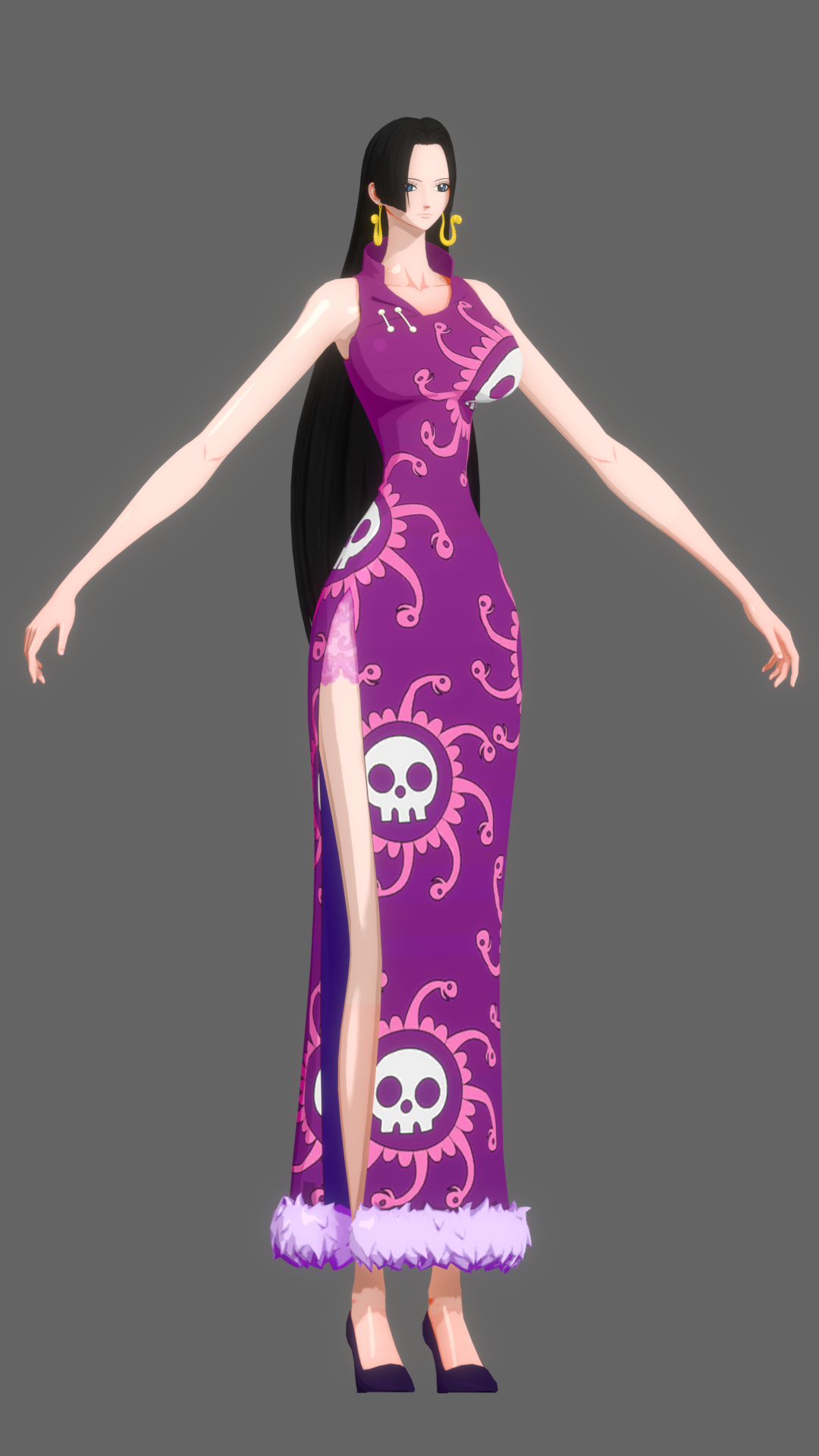 OPFP - Boa Hancock (New World) XPS/FBX by o-DV89-o on DeviantArt