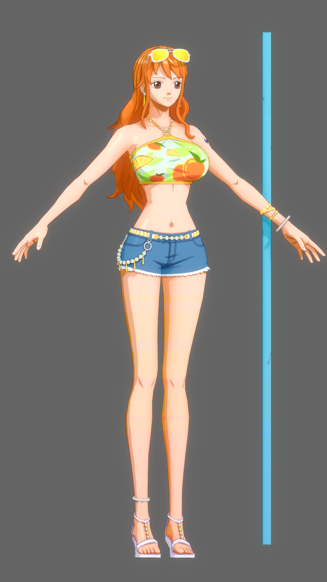 OPFP - Nami (Summer) XPS/FBX by o-DV89-o on DeviantArt