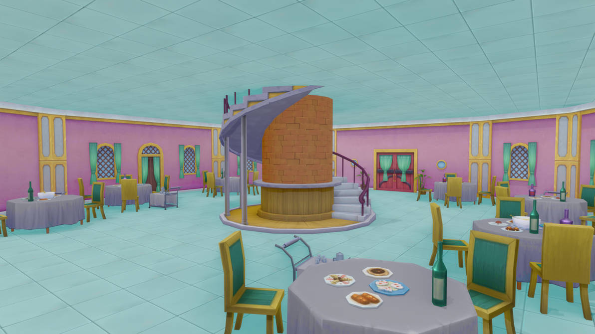 OPFP - Baratie Lower Floor XPS by o-DV89-o on DeviantArt