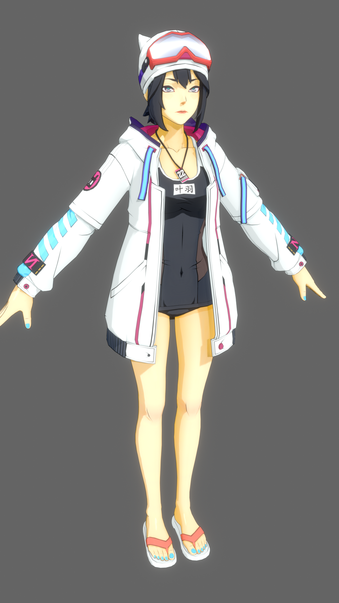 Ace Force - Yeyu (Skin 01) XPS/FBX by o-DV89-o on DeviantArt