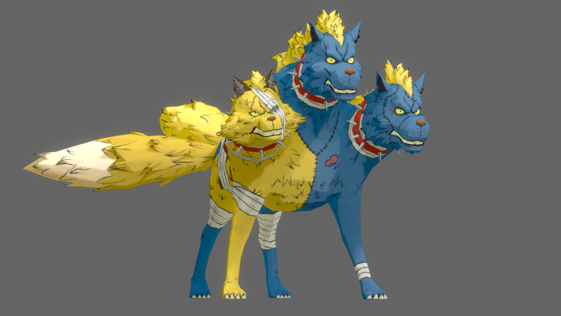 OPBW - Cerberus XPS/FBX by o-DV89-o on DeviantArt