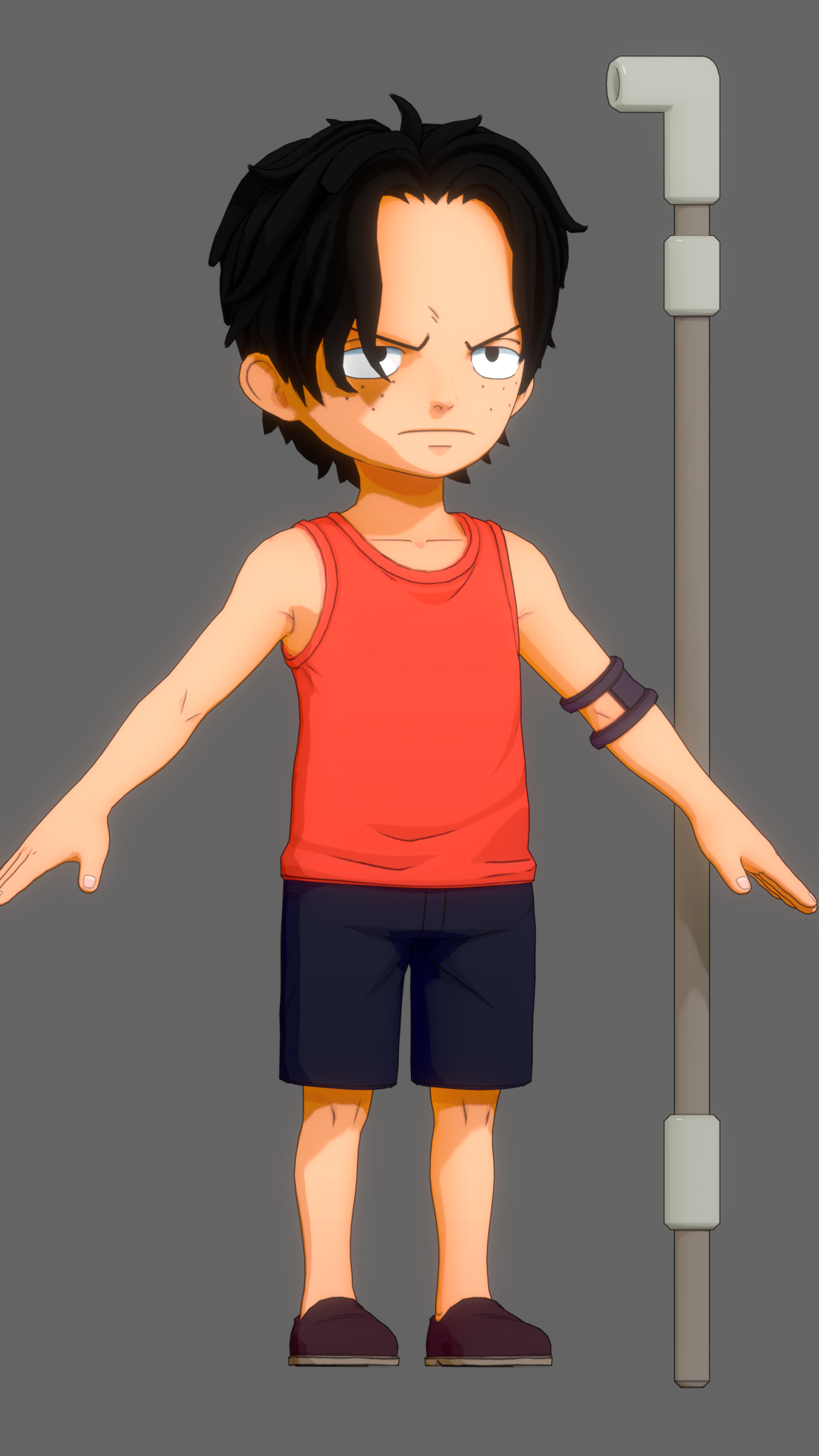 OPFP - Kid Ace XPS/FBX by o-DV89-o on DeviantArt