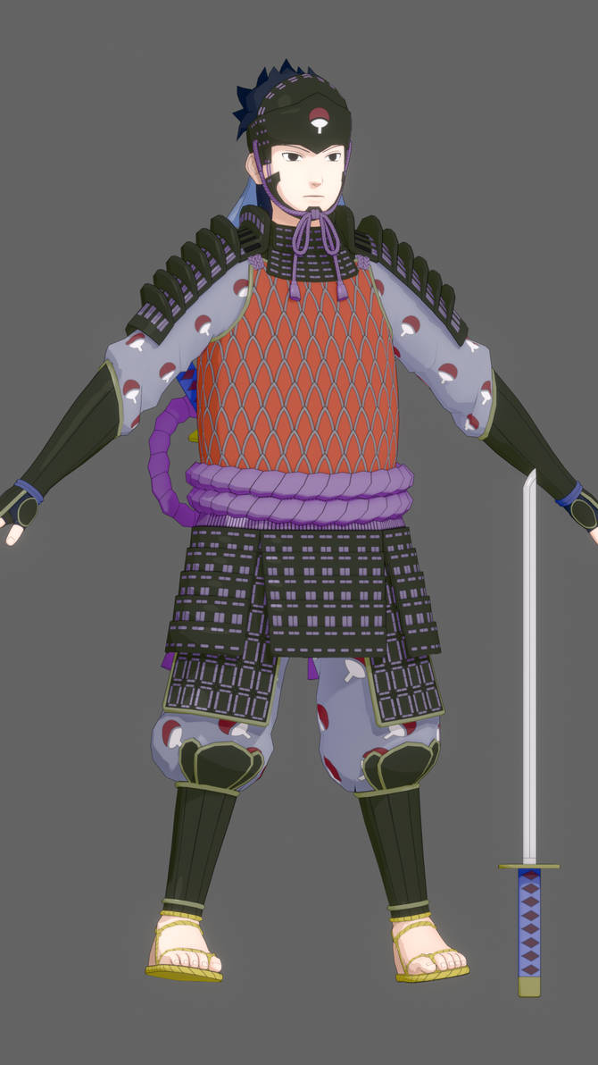 NUNS4 - Sasuke (Warrior) XPS by o-DV89-o on DeviantArt