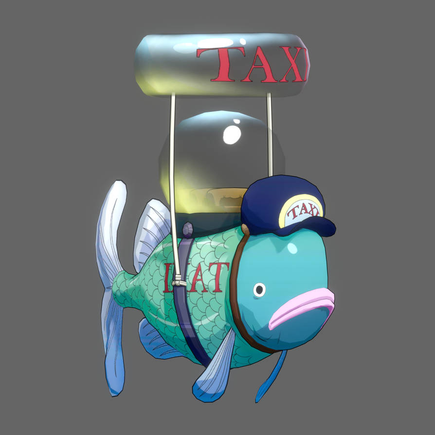 OPFP - Fish Taxi XPS/FBX by o-DV89-o on DeviantArt