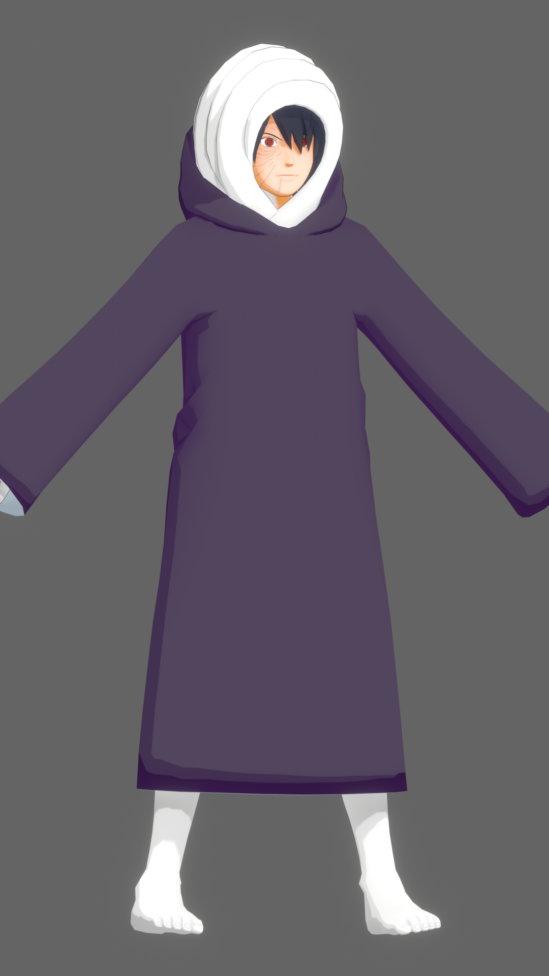 NUNS4 - Obito (Young Cloak Hood) XPS by o-DV89-o on DeviantArt
