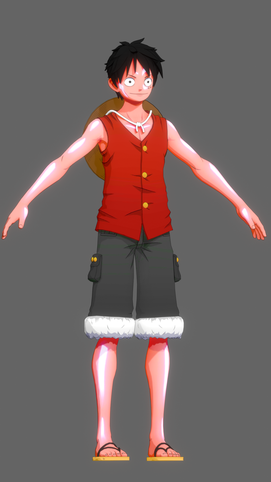 OPFP - Luffy (Enies Lobby Gear 2) XPS/FBX by o-DV89-o on DeviantArt