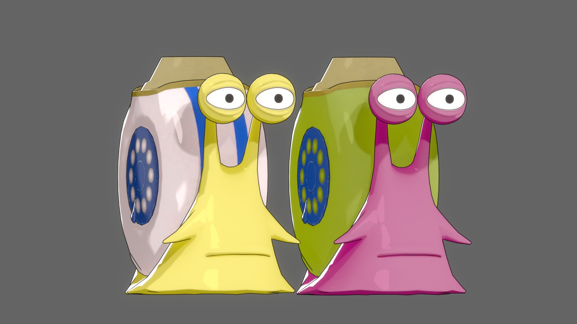 OP Odyssey - Transponder Snails XPS/GLTF by o-DV89-o on DeviantArt