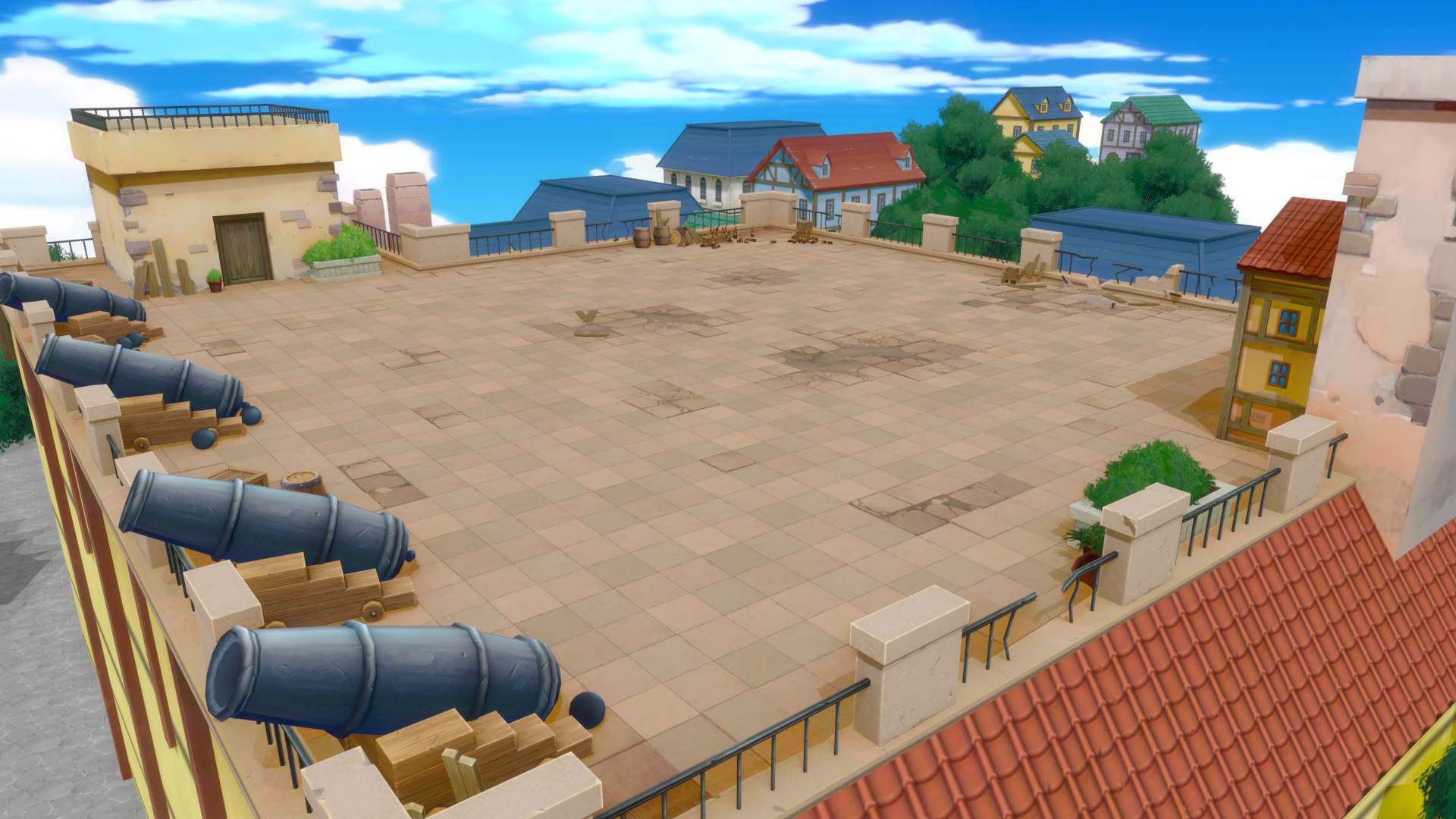 OPFP - Rooftop XPS/OBJ/Blend by o-DV89-o on DeviantArt