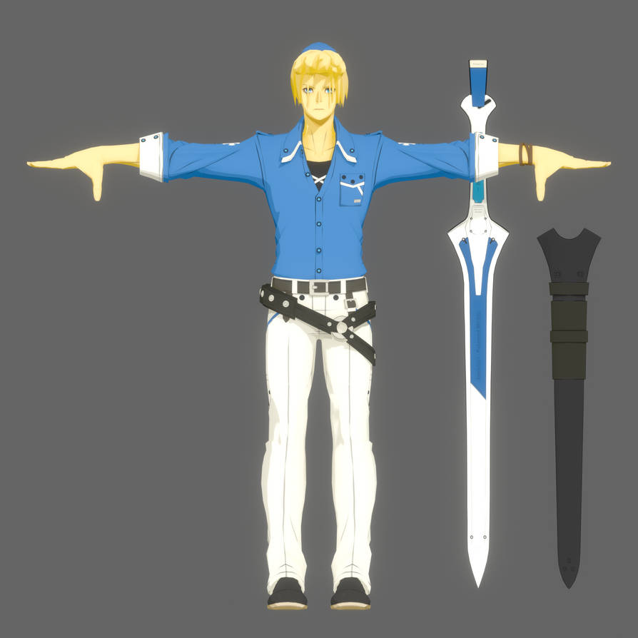 GGXrd - Ky Kiske (alt) XPS by o-DV89-o on DeviantArt