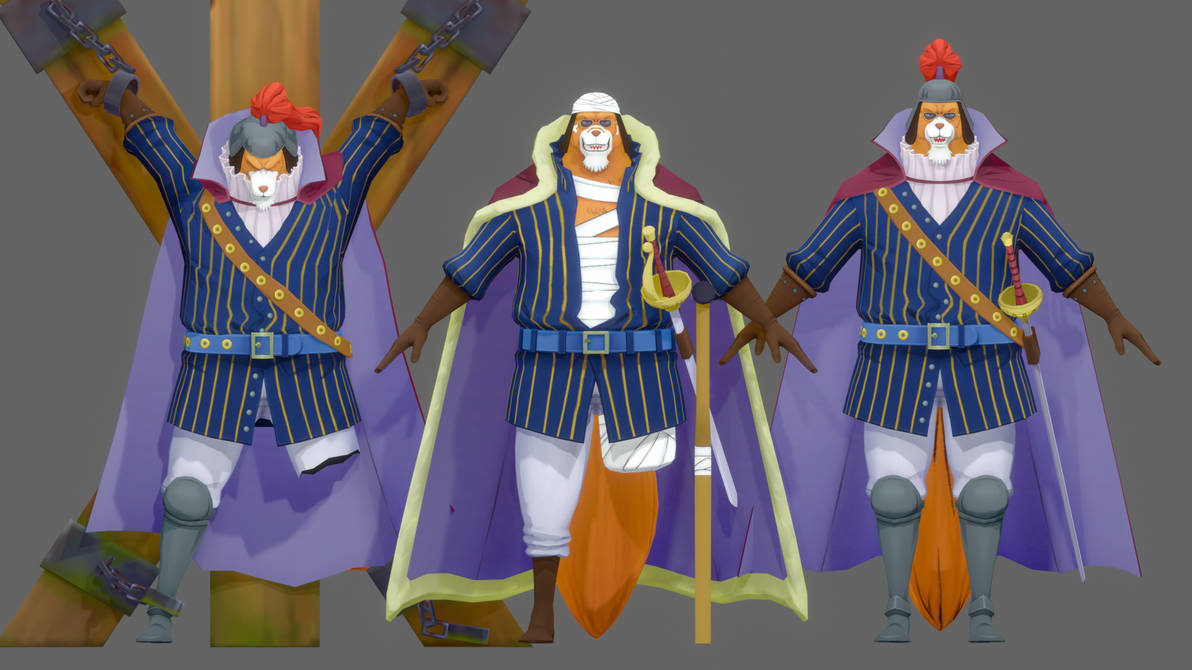 OPBW - Inuarashi Pack 1 XPS/FBX by o-DV89-o on DeviantArt