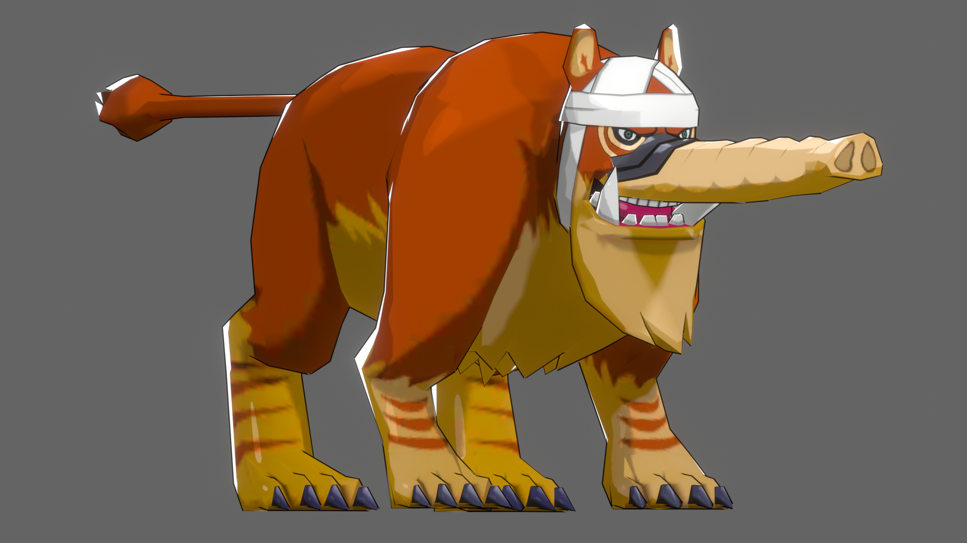 Naruto Ninja Voltage - Baku XPS/FBX by o-DV89-o on DeviantArt