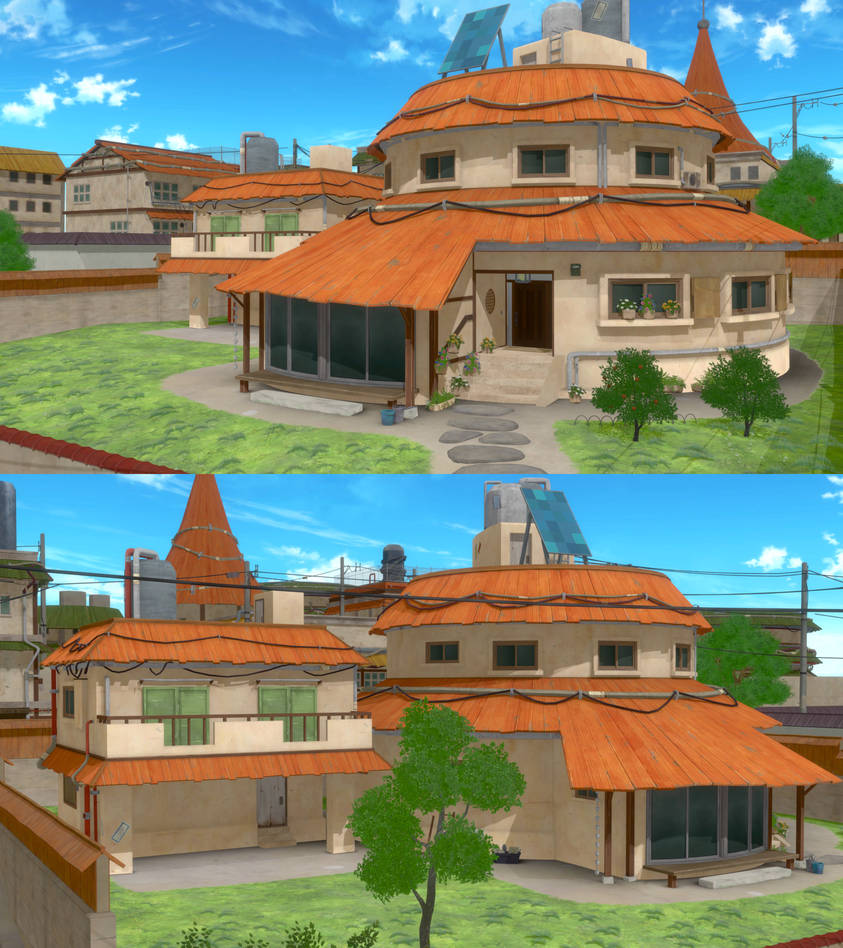 NUNSC - Uzumaki House XPS/Blend by o-DV89-o on DeviantArt