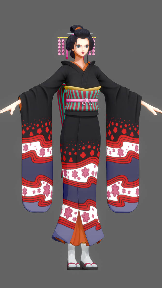 OPBW - Nico Robin (Orobi) XPS/FBX/Blend by o-DV89-o on DeviantArt