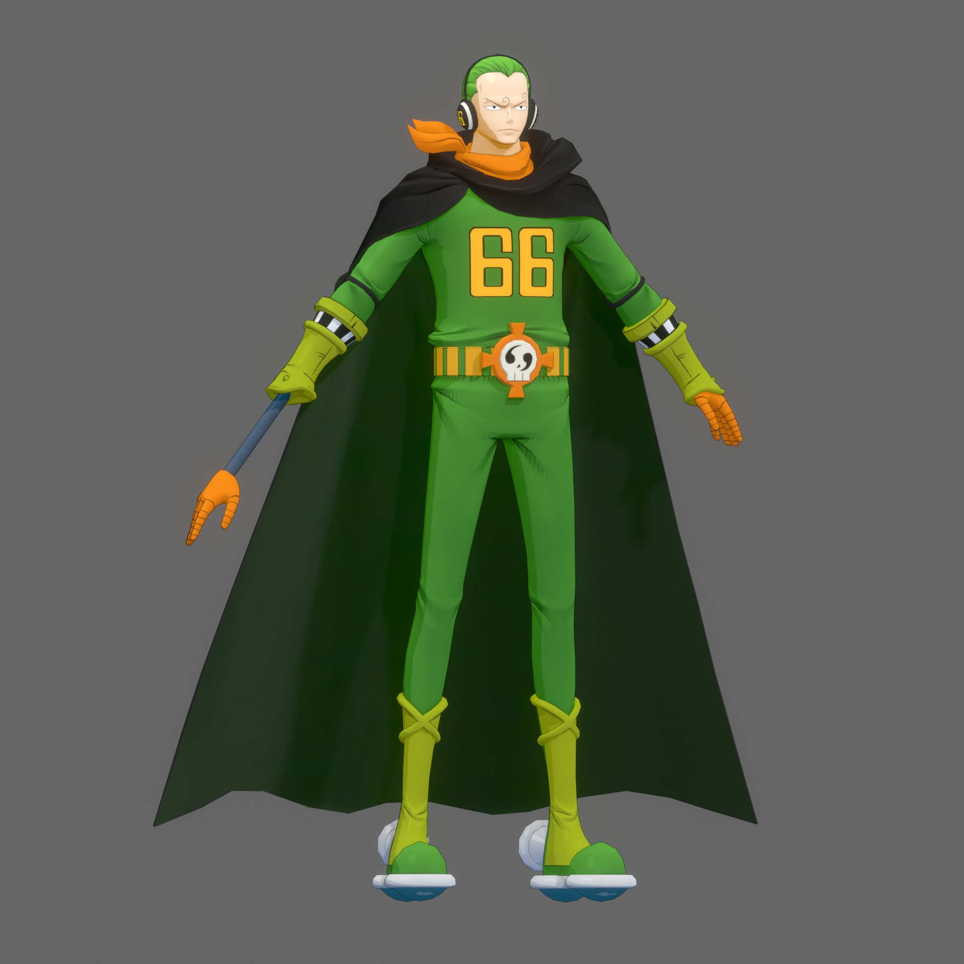OPBW - Yonji XPS/FBX/Blend by o-DV89-o on DeviantArt