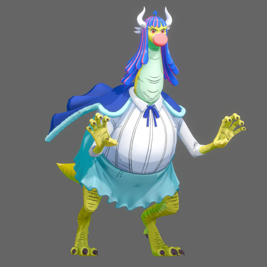 OPBW - Ulti (Pachycephalosaurus) XPS/FBX/Blend by o-DV89-o on DeviantArt
