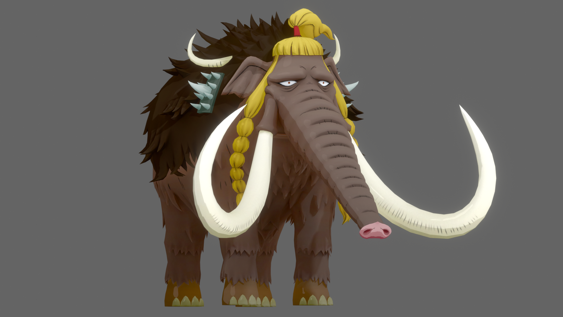 OPBW - Jack (Mammoth) XPS/FBX/Blend by o-DV89-o on DeviantArt