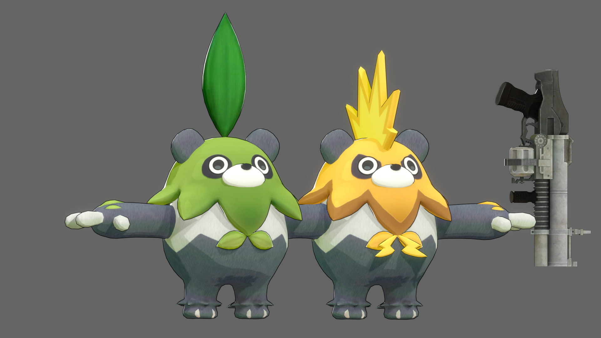 Palworld - Mossanda (Lux) XPS/GLTF/Blend by o-DV89-o on DeviantArt