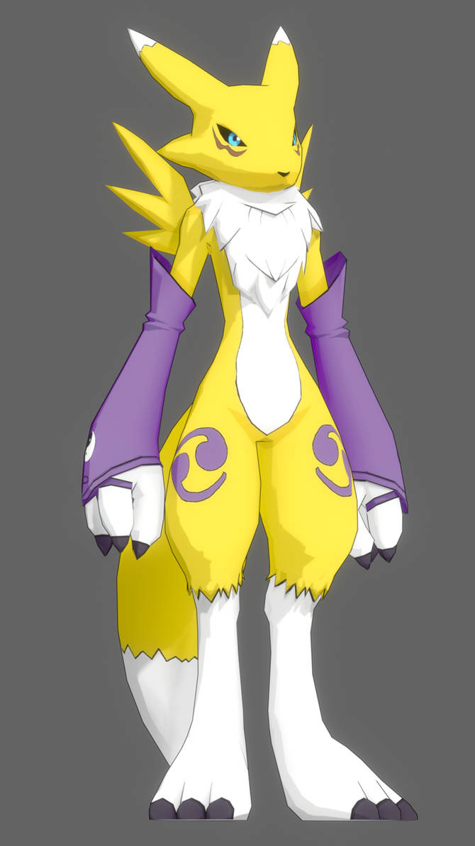 Digimon New Generation - Renamon XPS/FBX/Blend by o-DV89-o on DeviantArt