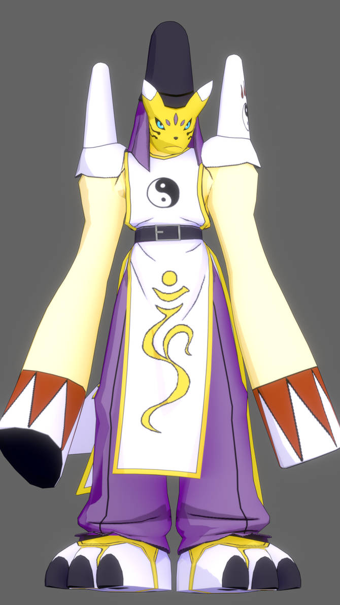 Digimon New Generation - Taomon XPS/FBX/Blend by o-DV89-o on DeviantArt