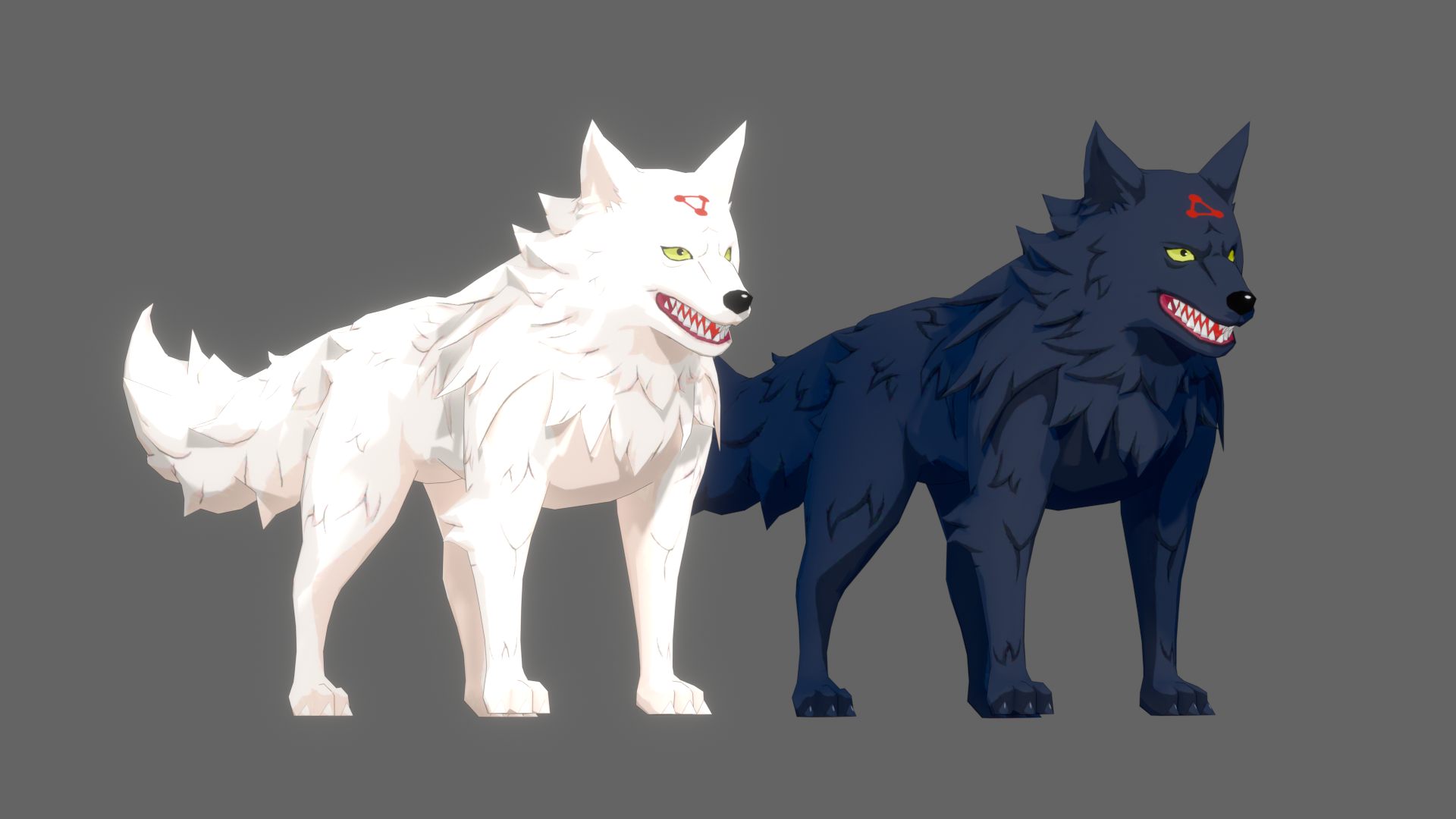 JJKZRF - Divine Dog XPS/FBX/Blend by o-DV89-o on DeviantArt