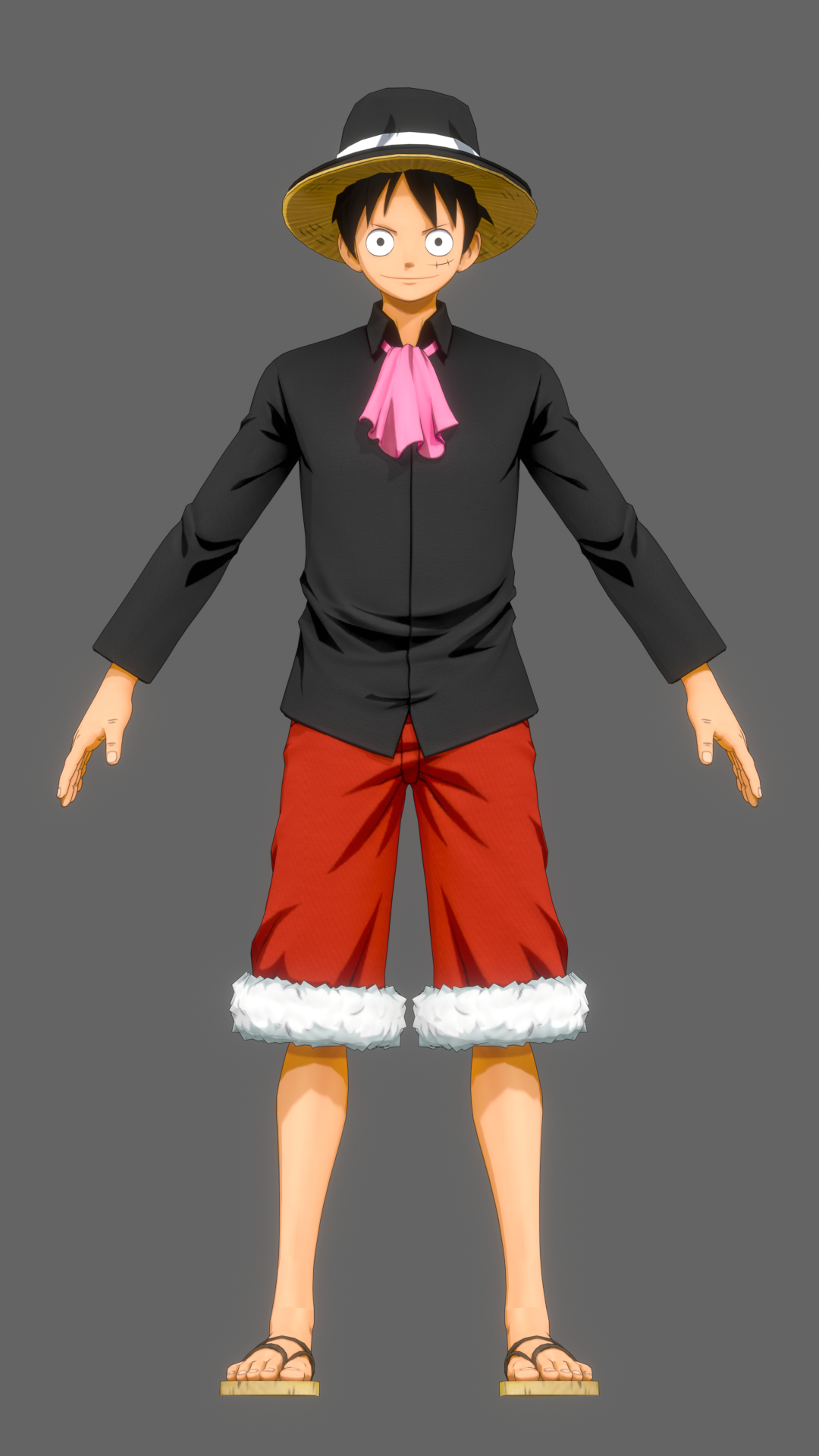 OPFP - Luffy (WCI) XPS/FBX/Blend by o-DV89-o on DeviantArt