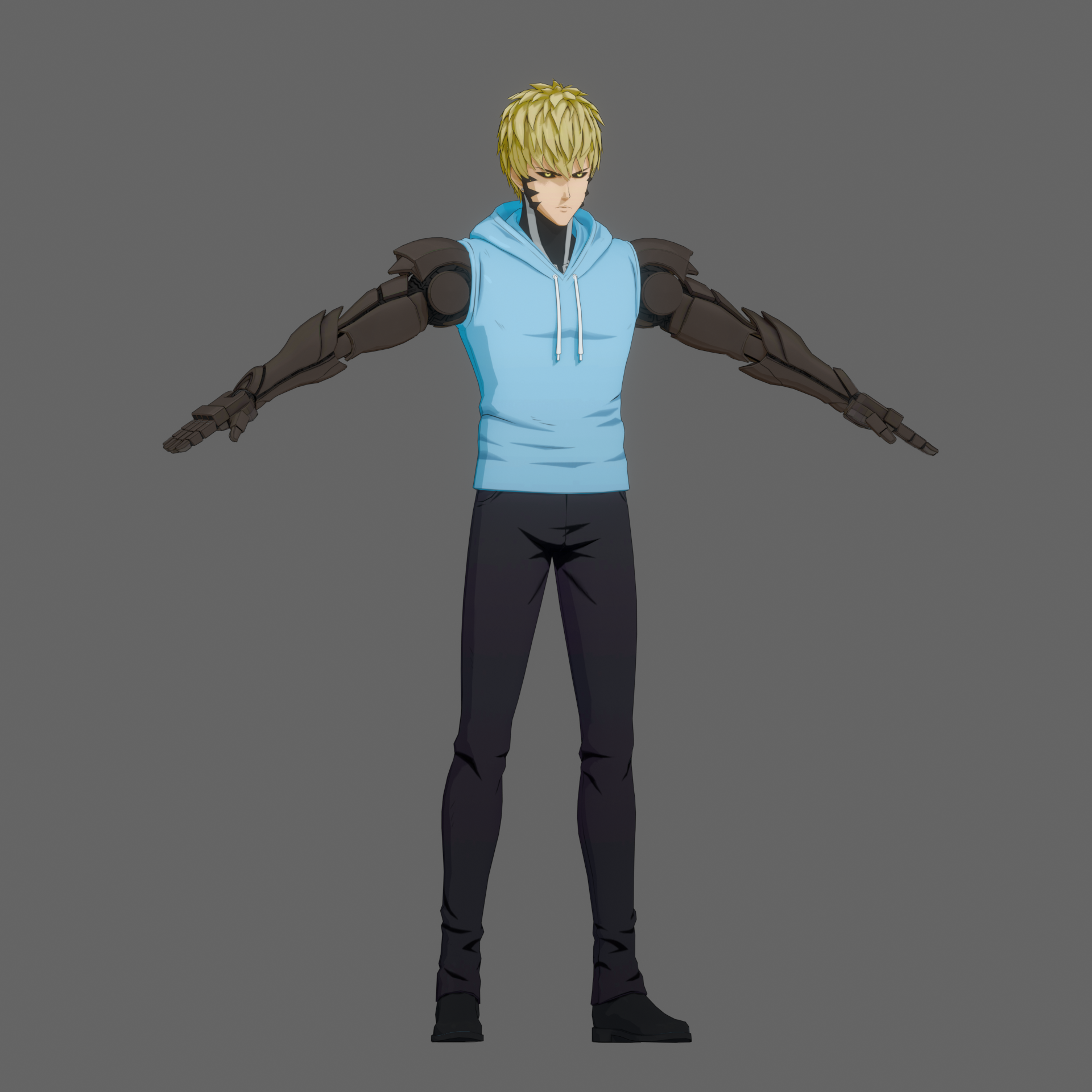 OPMW - Genos 2 XPS/FBX/Blend by o-DV89-o on DeviantArt