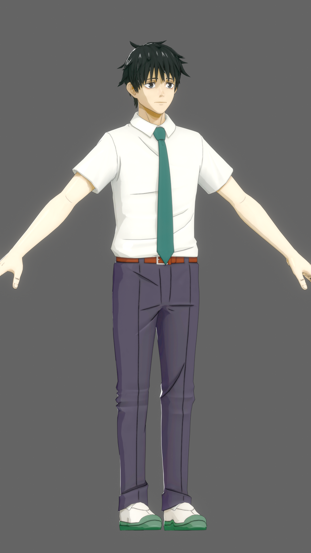 JJKCC - Yuta Okkotsu (School) XPS/GLTF/Blend by o-DV89-o on DeviantArt