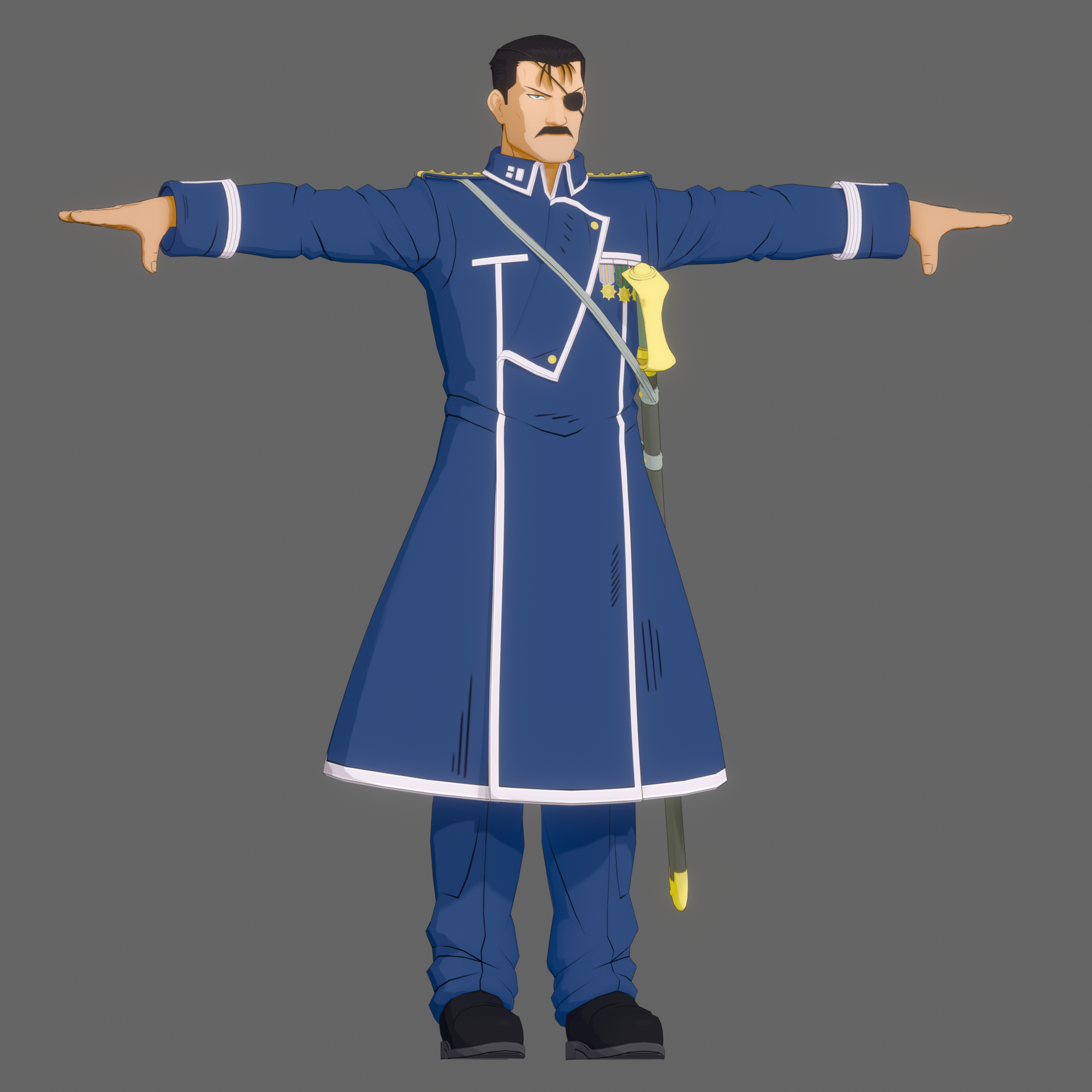 FMA Mobile - King Bradley by o-DV89-o on DeviantArt