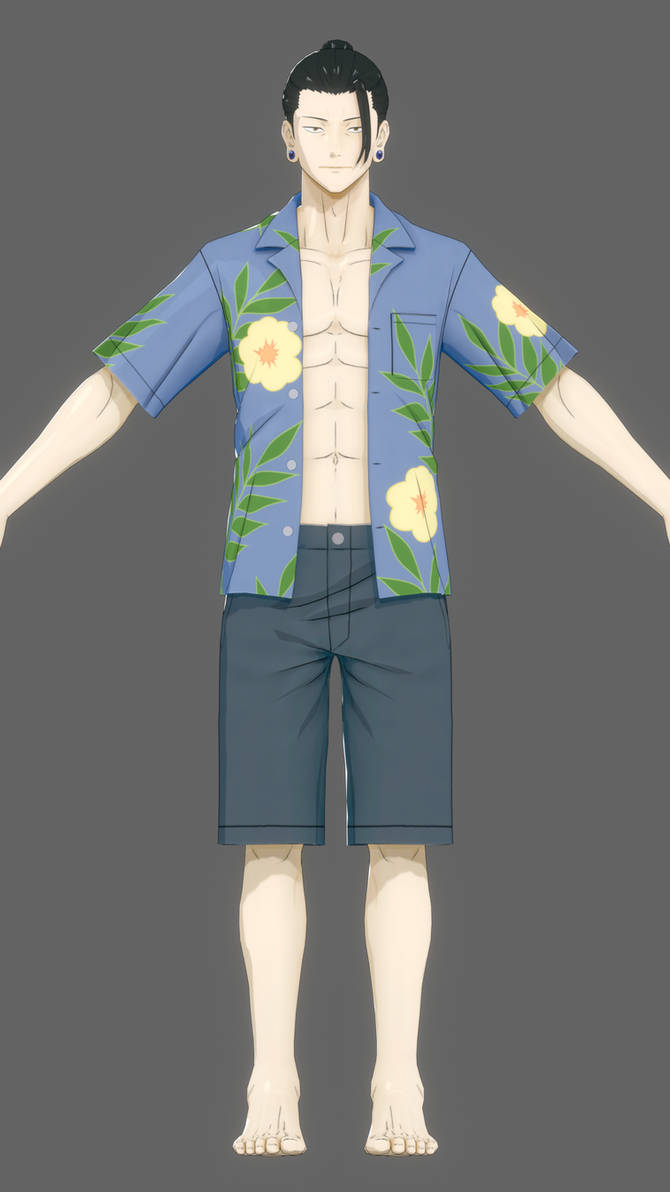 JJKCC - Suguru Geto (Okinawa) by o-DV89-o on DeviantArt