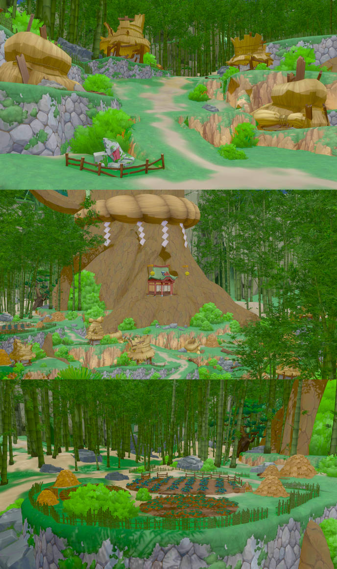 OPFP - Wano (Amigasa Village) by o-DV89-o on DeviantArt