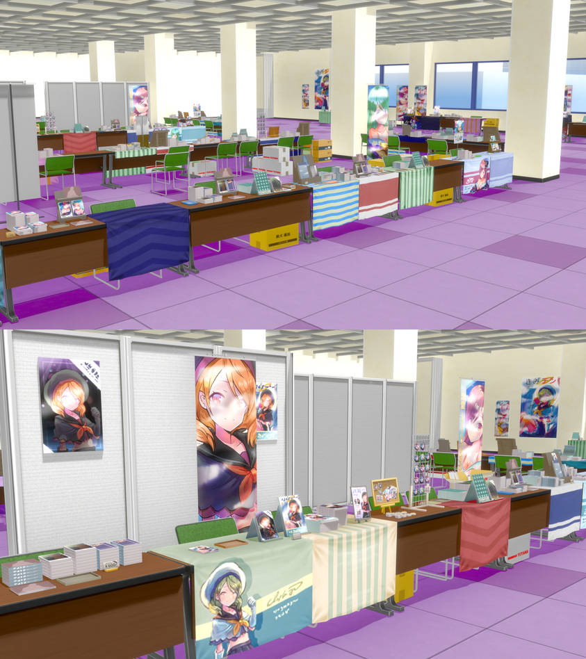 Nigoriri Angels on Stage! - Convention 1 by o-DV89-o on DeviantArt