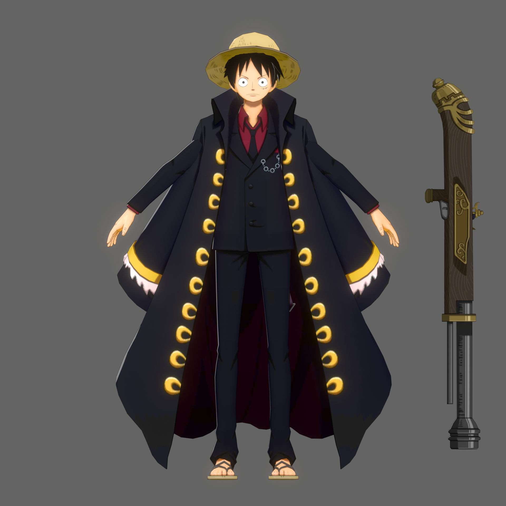 OPFP - Luffy (Strong World) by o-DV89-o on DeviantArt