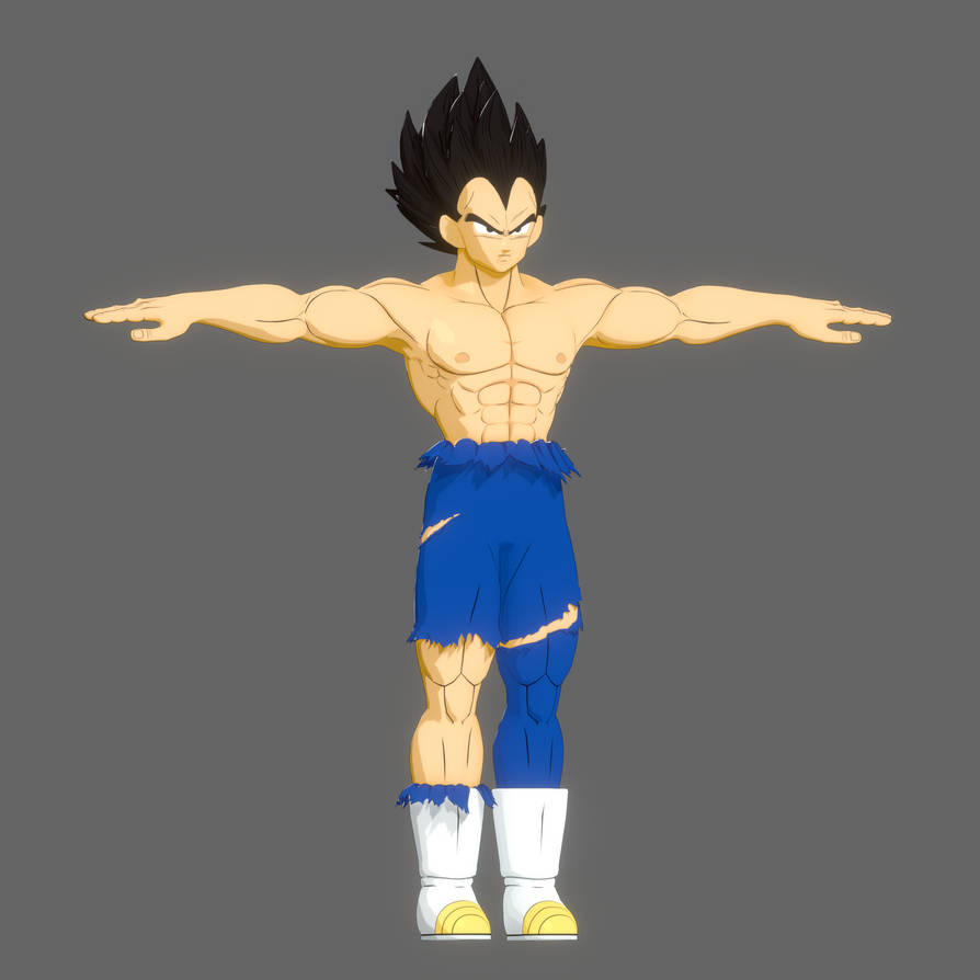 DBSZ - Vegeta (Damaged) by o-DV89-o on DeviantArt