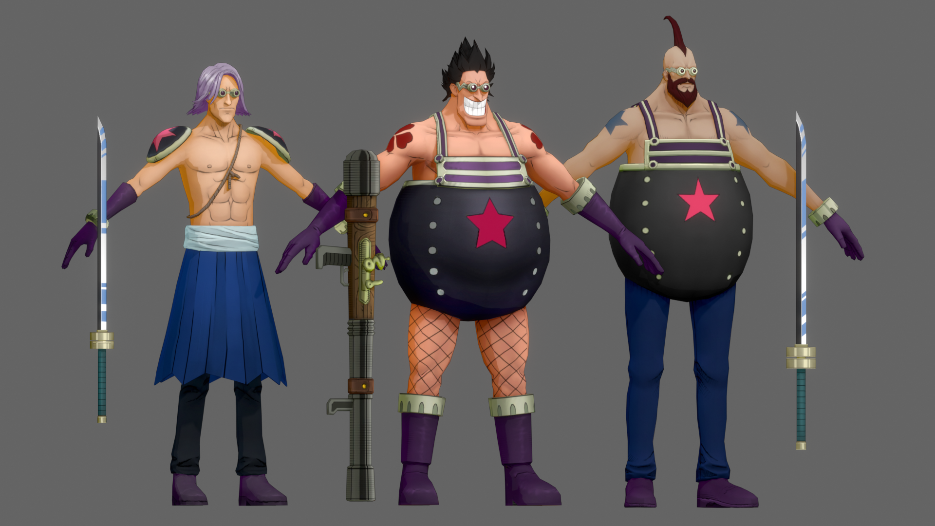 OPBW - Franky Family by o-DV89-o on DeviantArt