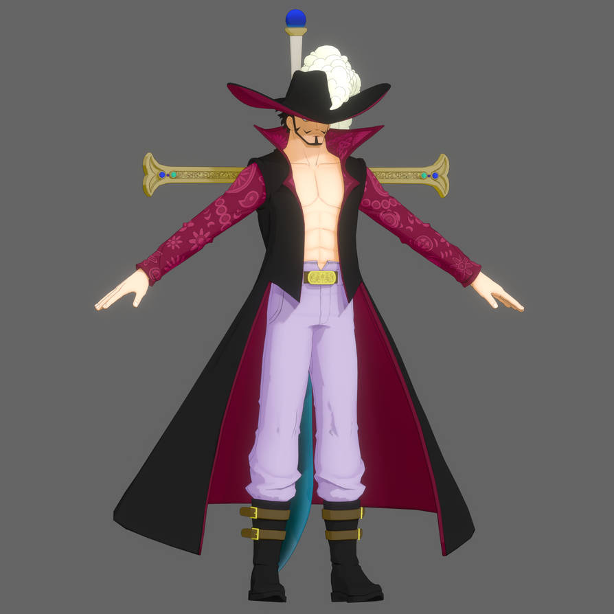 OPA - Mihawk by o-DV89-o on DeviantArt