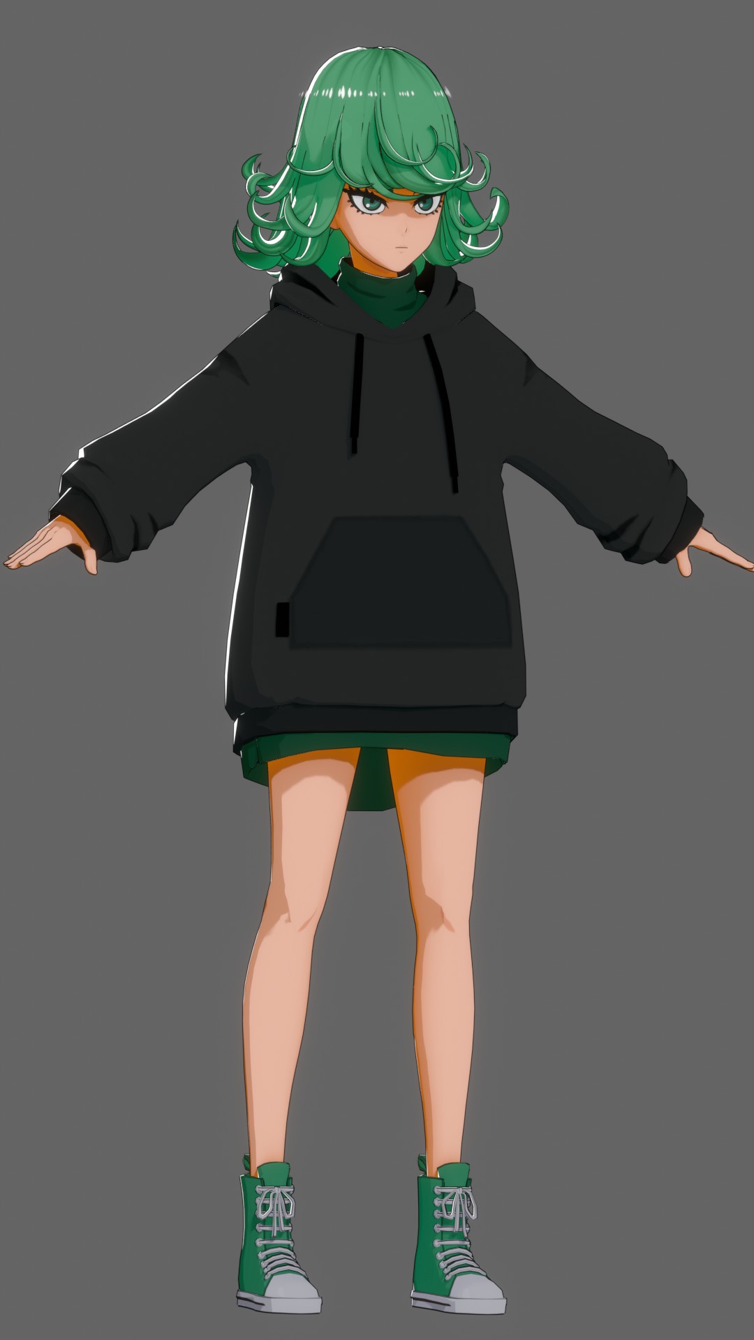 Tatsumaki Sweater Mod Preview by o-DV89-o on DeviantArt