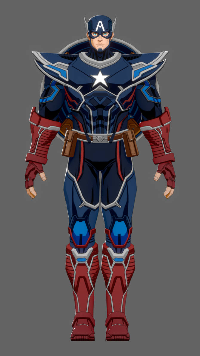 MMM - Captain America by o-DV89-o on DeviantArt