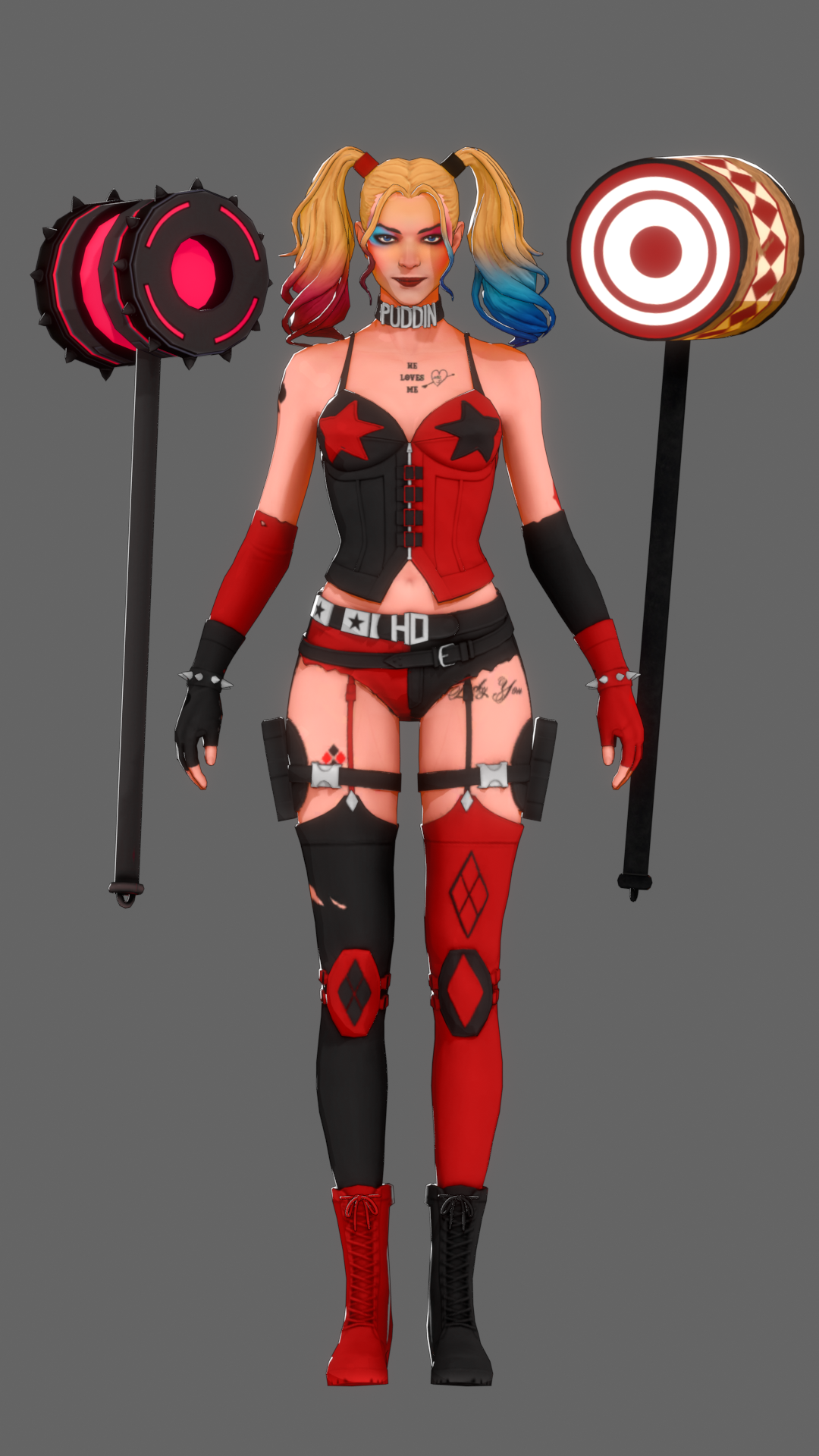 DCDL - Harley Quinn by o-DV89-o on DeviantArt