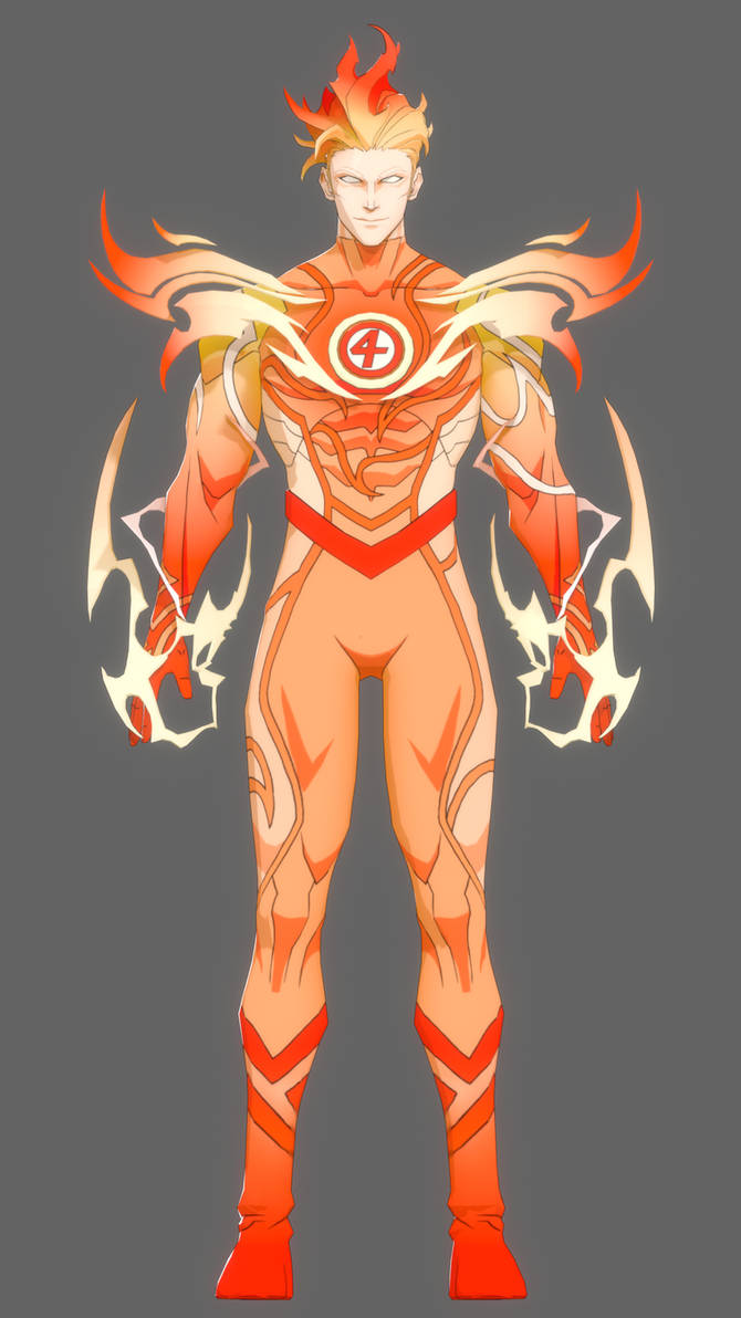 MMM - Human Torch by o-DV89-o on DeviantArt