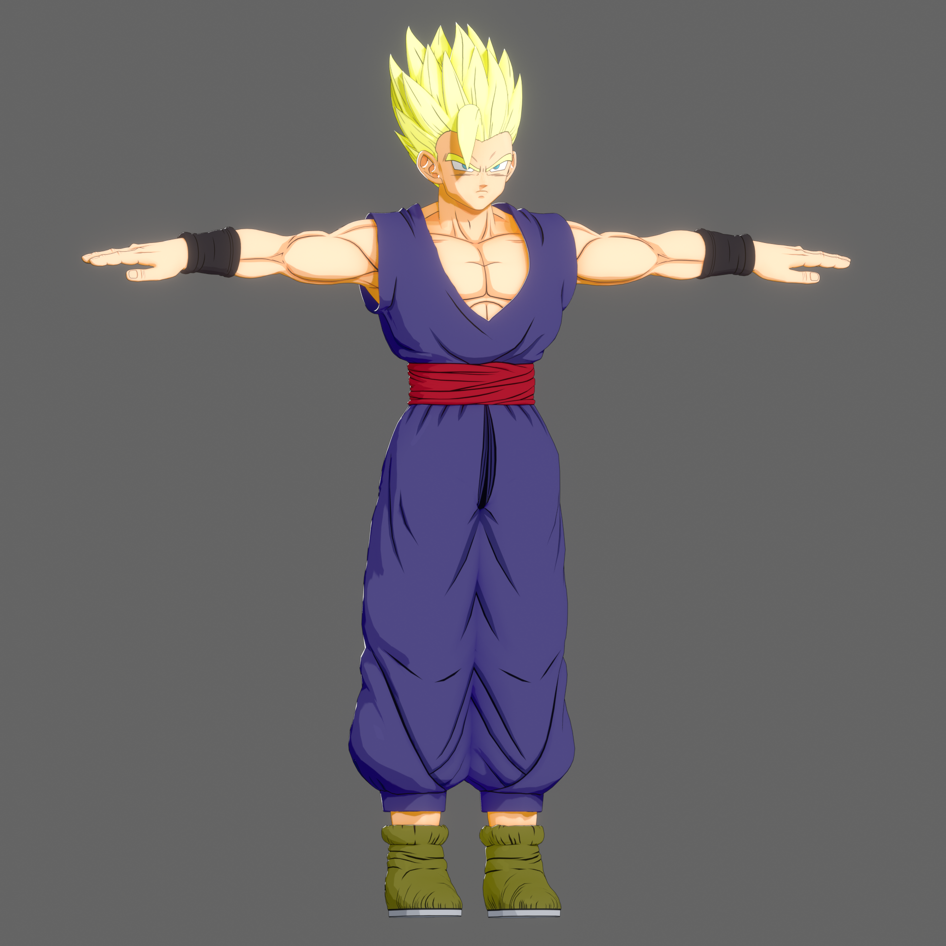 DBSZ - Gohan (Super Hero Super Saiyan) by o-DV89-o on DeviantArt