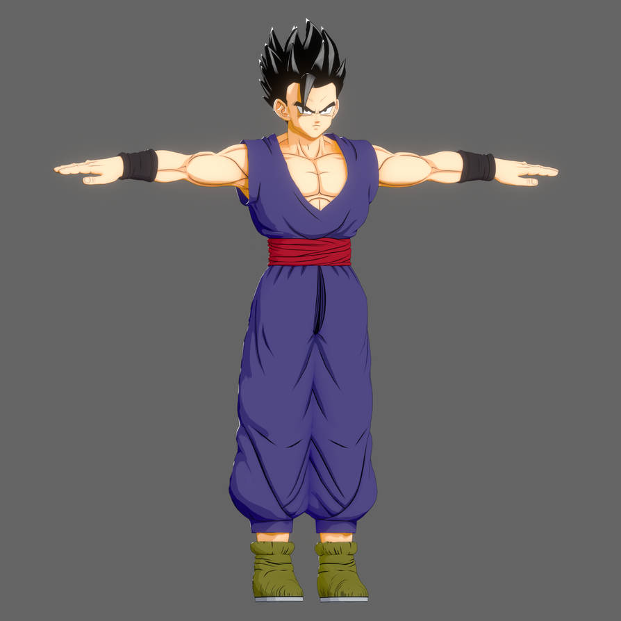 DBSZ - Gohan (Super Hero Ultimate) by o-DV89-o on DeviantArt