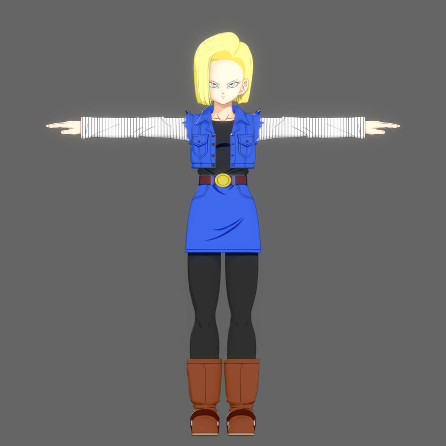 DBSZ - Android 18 (Android Saga) by o-DV89-o on DeviantArt