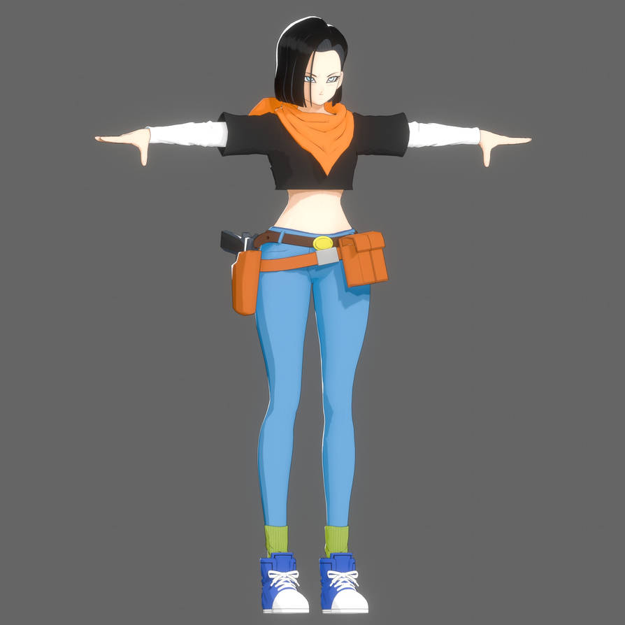Android 17 Genderswap mod preview by o-DV89-o on DeviantArt