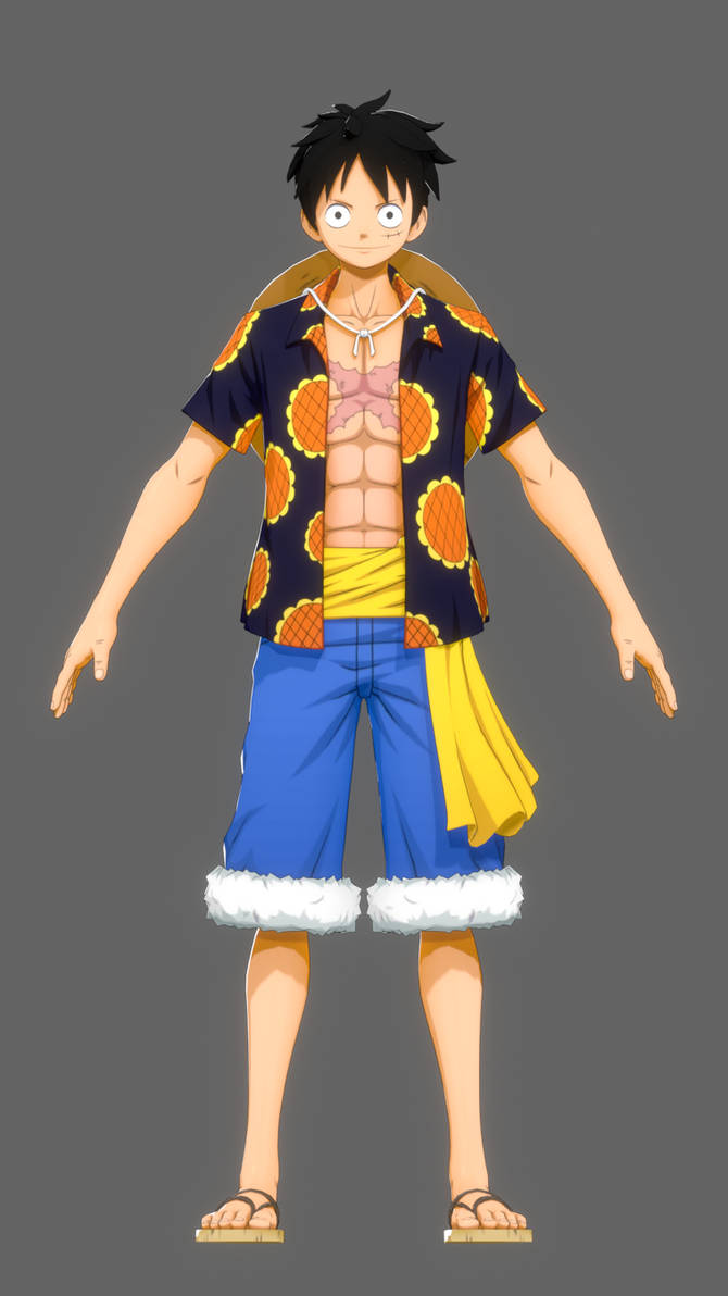 OPFP - Luffy (DressRosa) by o-DV89-o on DeviantArt