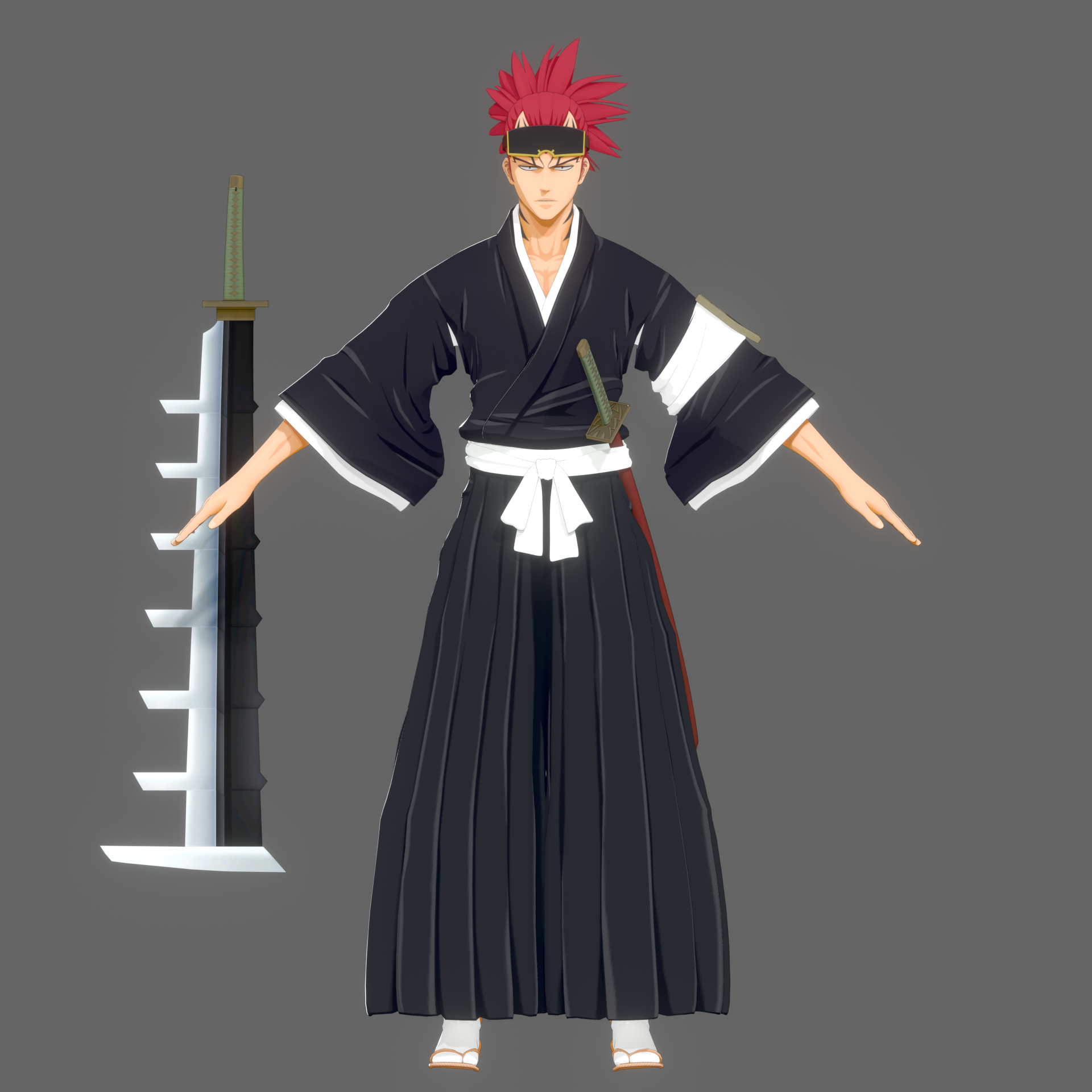 Bleach RoS - Renji Abarai by o-DV89-o on DeviantArt