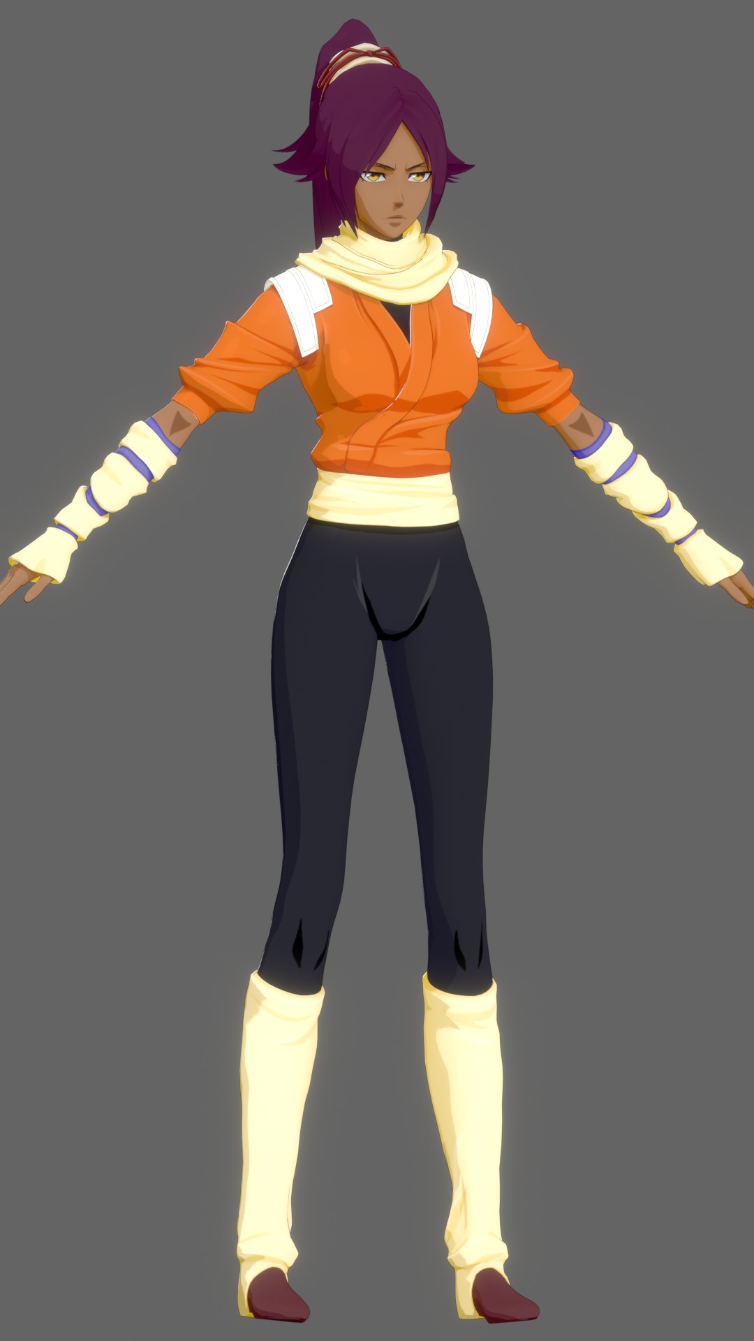 Bleach RoS - Yoruichi (Soul Society) by o-DV89-o on DeviantArt