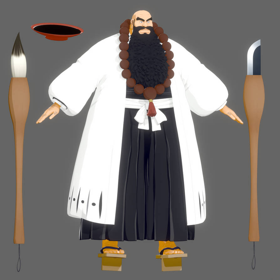 Bleach RoS - Ichibe'e Hyosube by o-DV89-o on DeviantArt