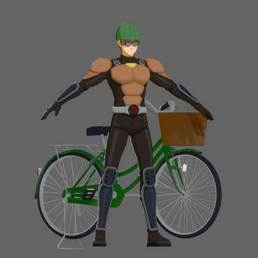 OPMW - Mumen RIder by o-DV89-o on DeviantArt