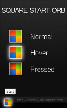 Square Start Orb by BenSow on DeviantArt