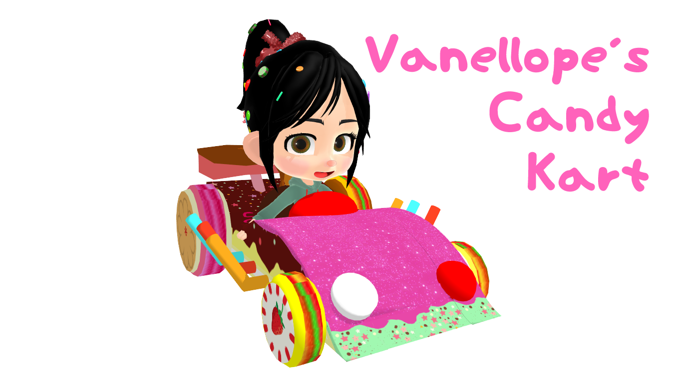 MMD Vanellope's Candy Kart DL by PinkIceLolly on DeviantArt